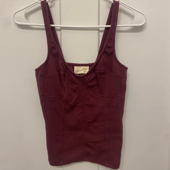 Universal Thread | Tops | Universal Thread Ribbed Corset Tank Top ...